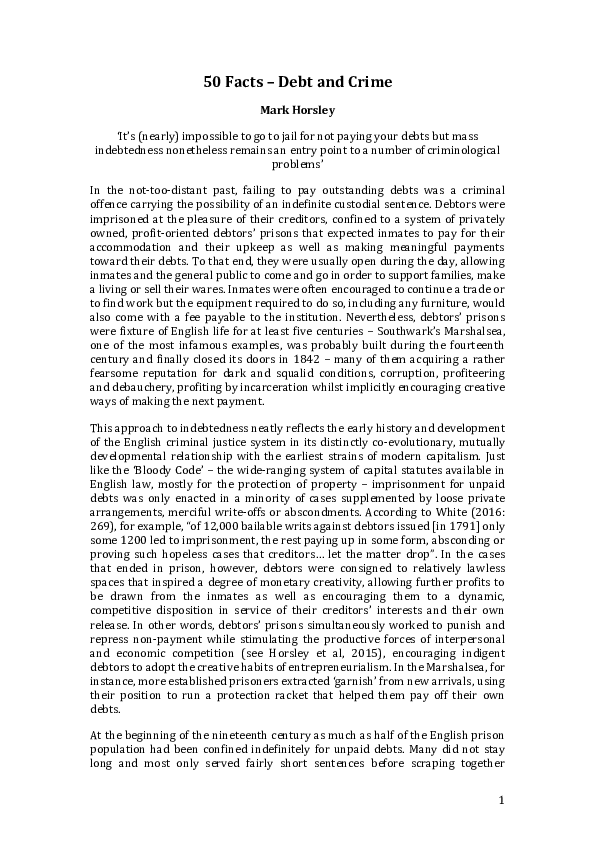 (DOC) 50 Facts – Debt and Crime.docx