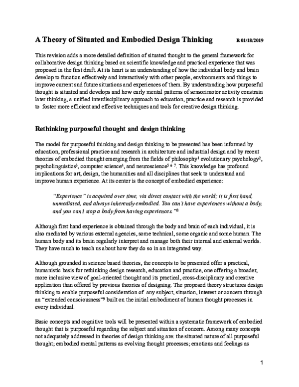 (PDF) Embodied Design Thinking | Jerry Diethelm - Academia.edu