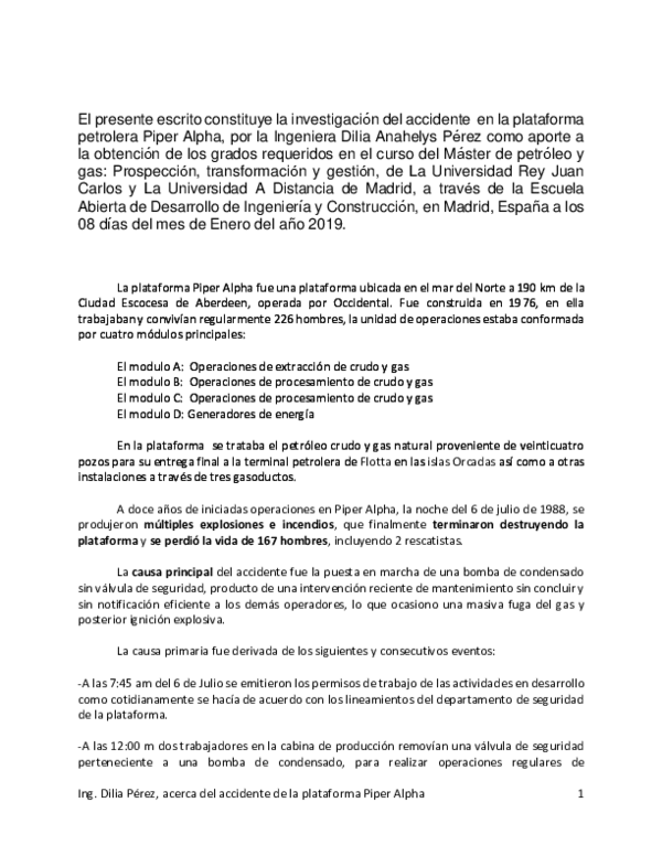 (DOC) Accidente Piper Alpha.