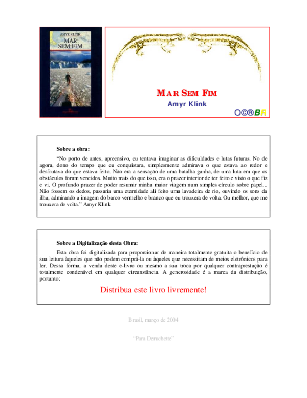 (PDF) Amyr Klink - Mar sem fim.pdf