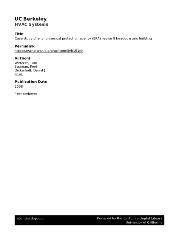 (PDF) Case Study of Environmental Protection Agency (EPA) Region 8 ...