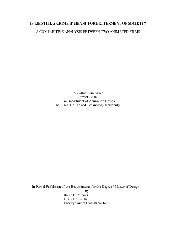 (DOC) Rama Colloquium Paper