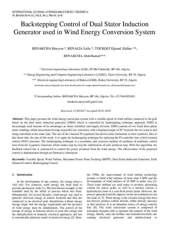 Pdf Design And Implementation Of A Digital Mppt Controller For A