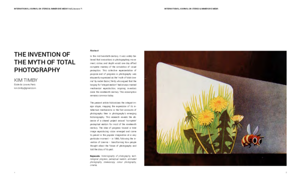 (PDF) The Invention of the Myth of Total Photography