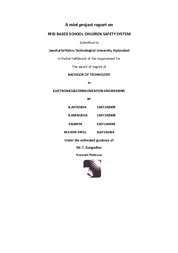 (DOC) A mini project report on