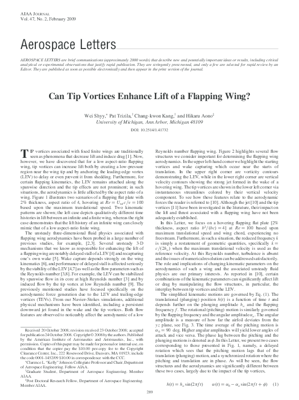 (PDF) Aerospace Letters