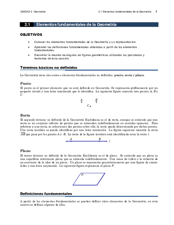 (PDF) .1 Elementos fundamentales de la geometria (1)