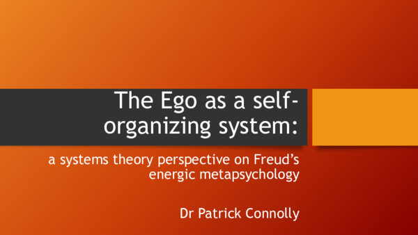 (PPT) The ego as a self-organising system: a systems theory perspective ...