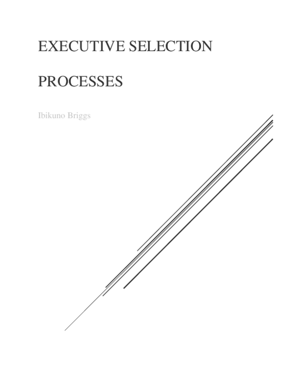 (DOC) Executive Selection Process.docx