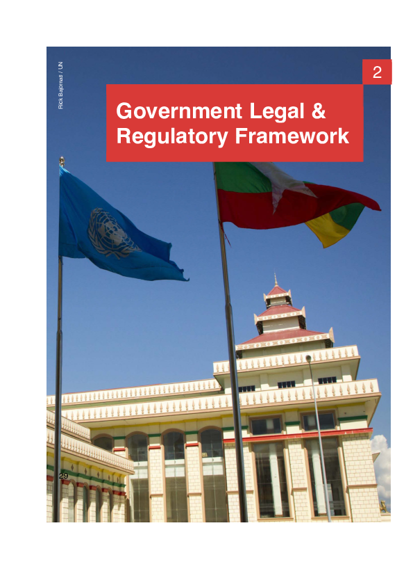 (PDF) Government Legal Regulatory Framework