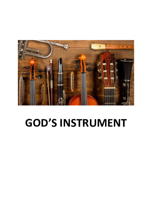 (PDF) God's Instrument | Ding Emang - Academia.edu