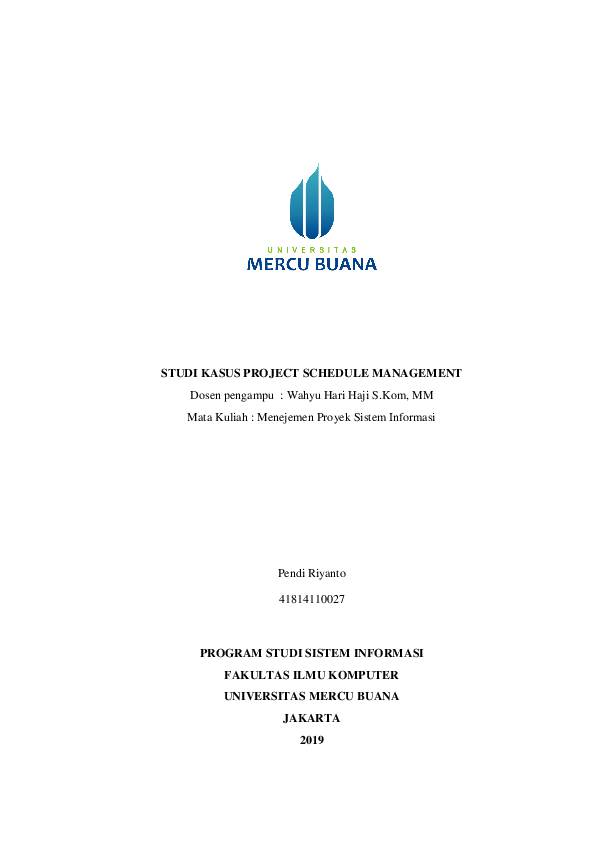 Pdf Project Schedule Management Pdf