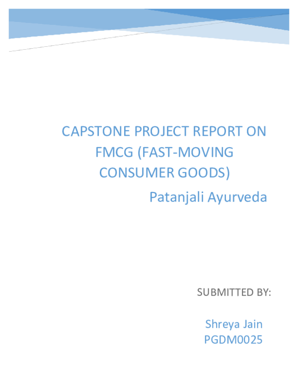 (PDF) Capstone Report