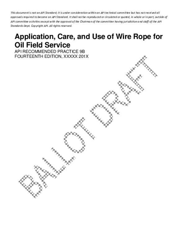 (PDF) Driller line API 9B e14-