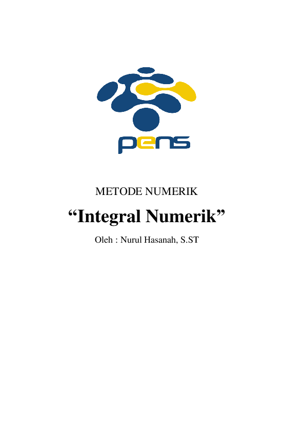 (PDF) Integral Numerik : Trapezoidal, Simpson 1/3, Simpson 3/8 pada Visual Studio C#