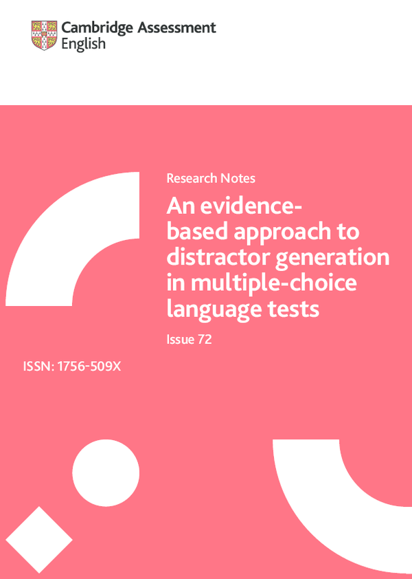(PDF) An evidence-based approach to distractor generation in multiple ...