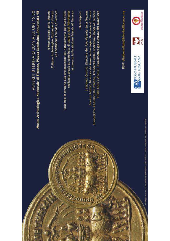 (PDF) Il nuovo Monetiere del Museo Archeologico Nazionale di Firenze ...
