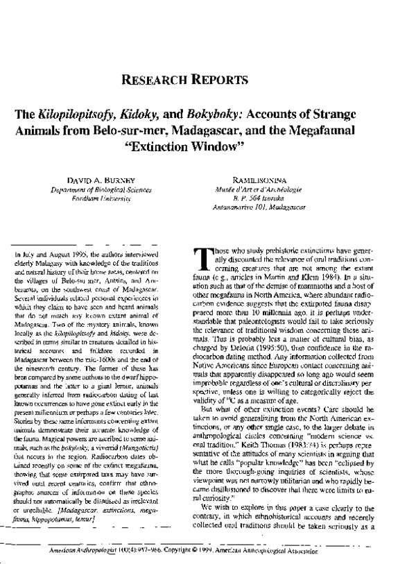 (PDF) The Kilopilopitsofy, Kidoky, and Bokyboky: Accounts of Strange ...