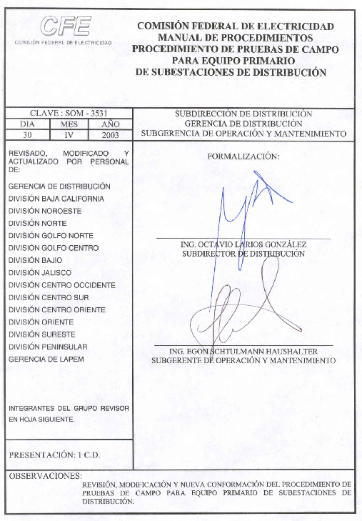 (PDF) SOM-3531 MANUAL DE PROCEDIMIENTOS DE PRUEBAS DE EQUIPO PRIM