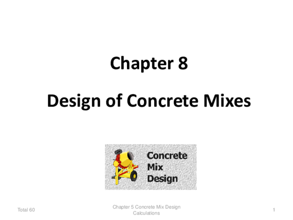(PDF) Mix design calculations