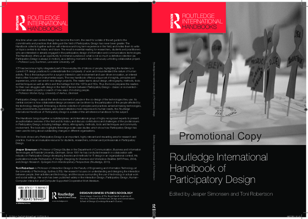 (PDF) Routledge International Handbook of Participatory Design