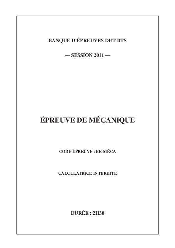 (PDF) Mecanique