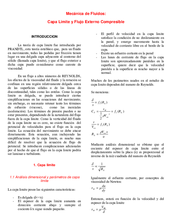 (PDF) Capa límite y flujo externo compresible