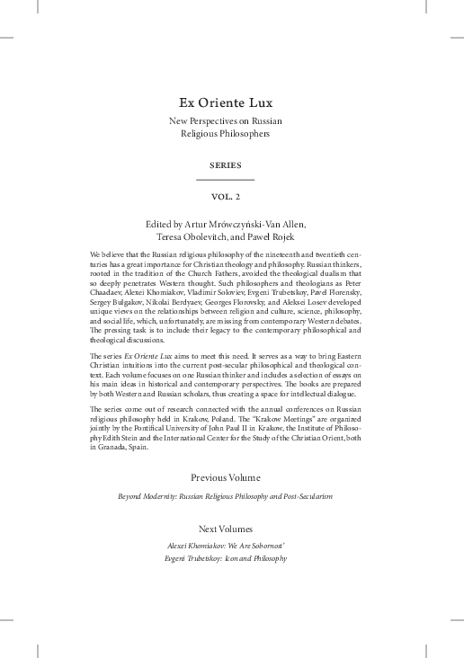 (PDF) Peter Chaadaev: Between the Love of Fatherland and the Love of Truth