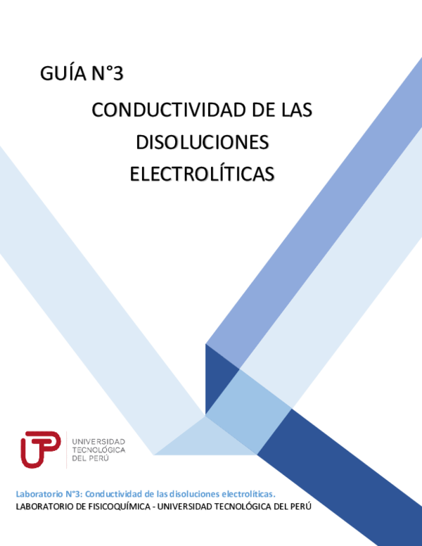 (PDF) GUÍA N°3 CONDUCTIVIDAD DE LAS DISOLUCIONES ELECTROLÍTICAS