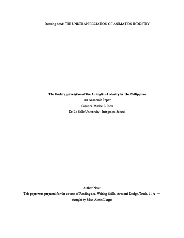 (PDF) Academic Paper [Draft]