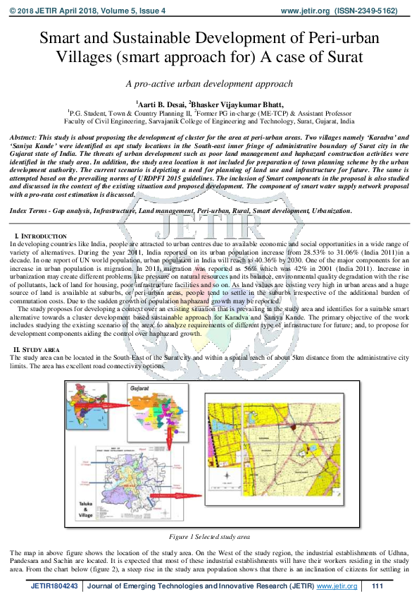 (PDF) Smart and Sustainable Development of Peri-urban Villages (smart ...