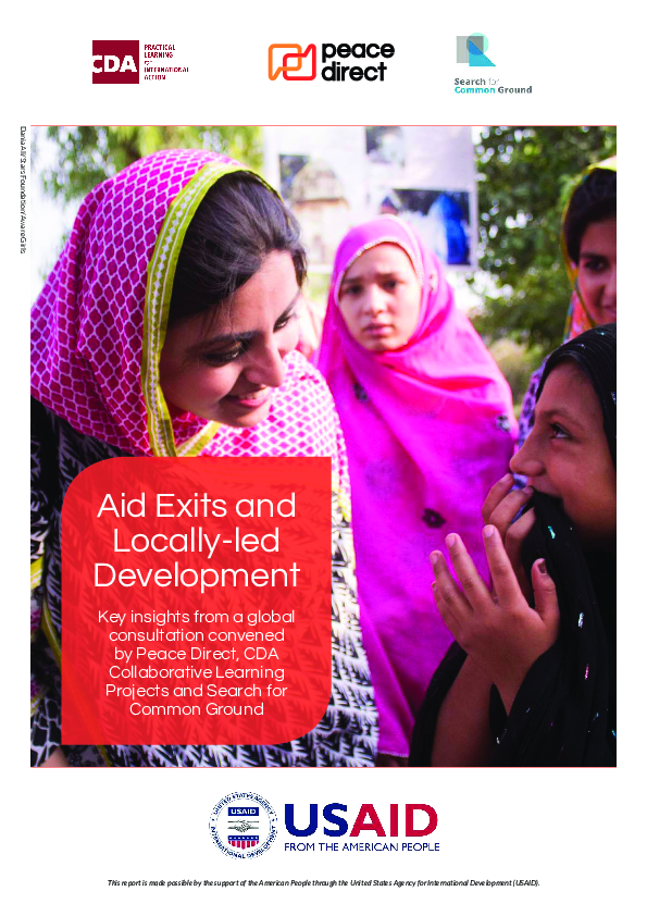 (PDF) Decolonising Aid and locally-led peace and development: Cecilia’s ...