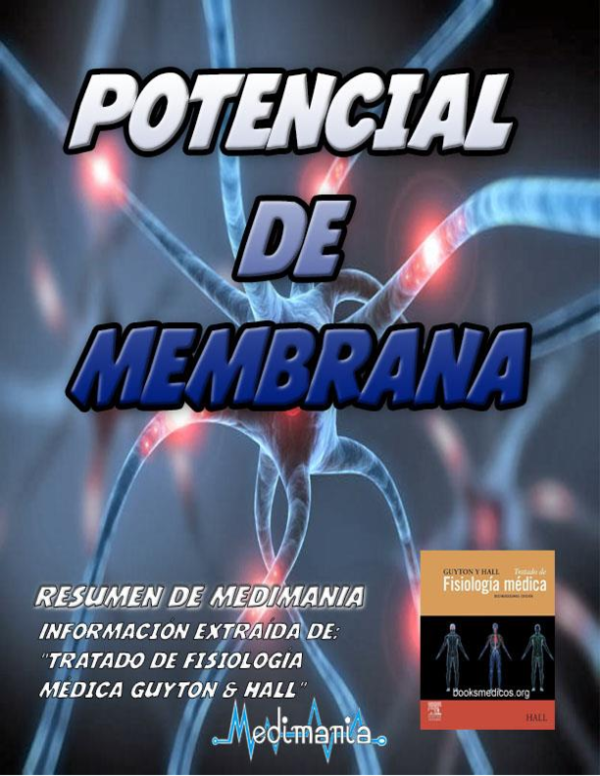 (PDF) Potencial de membrana