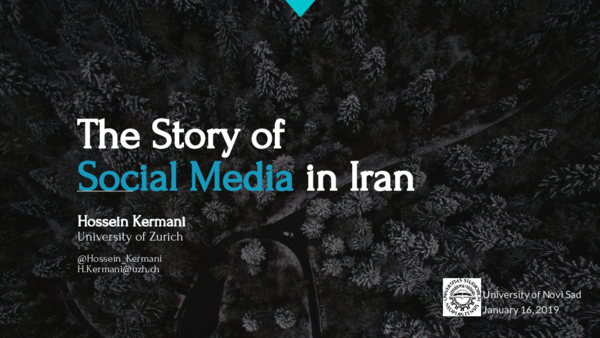 (PDF) The story of social media in Iran
