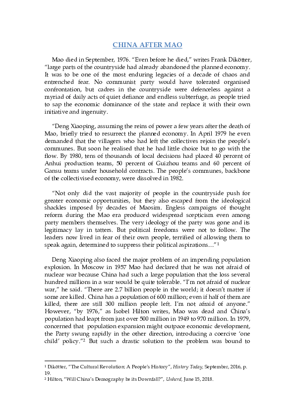 (DOC) CHINA AFTER MAO.docx