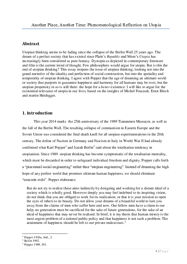 (DOC) Another Place another Time