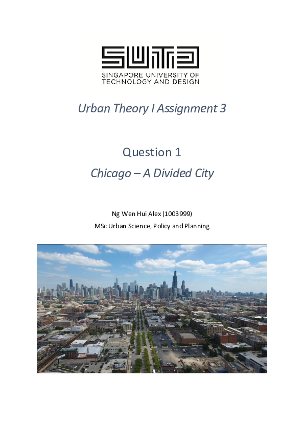 (PDF) Chicago - A Divided City