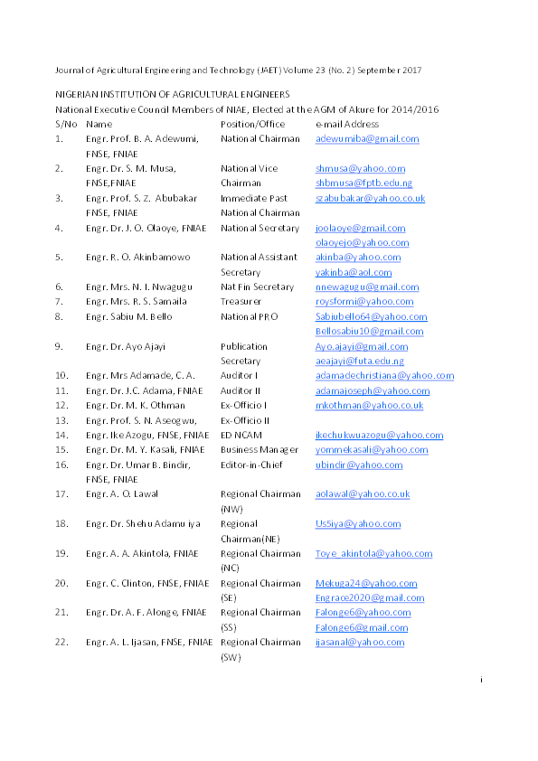 (PDF) Preliminary pages JAET Vol. 23(2) | JAET NIAE - Academia.edu