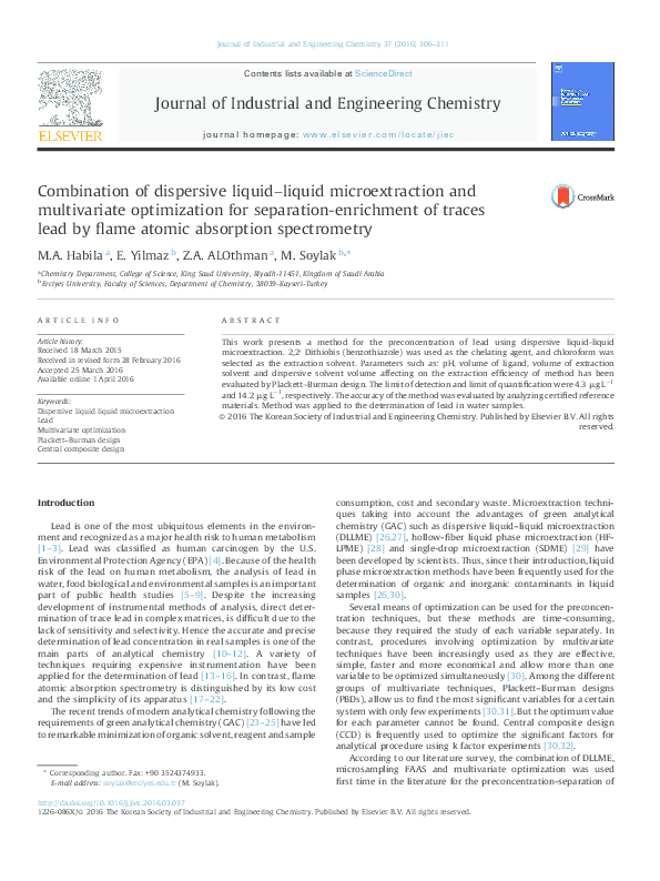(PDF) 12-multivariate optimization for separation-enrichment of traces lead.pdf