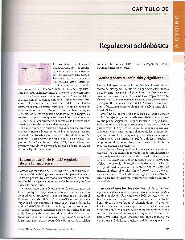 (PDF) CAP 30 GUYTON REGULACIÓN ACIDOBÁSICA