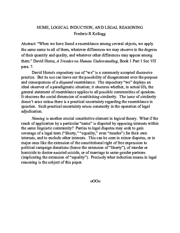 (PDF) HUME, LOGICAL INDUCTION AND LEGAL REASONING-2.pdf
