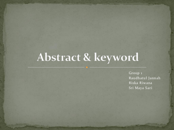 (PPT) Abstract & keyword.pptx