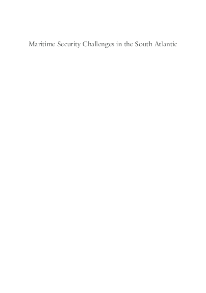 (PDF) Maritime Security Challenges in the South Atlantic