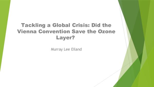 (PPT) Tackling a Global Crisis: Did the Vienna Convention Save the ...