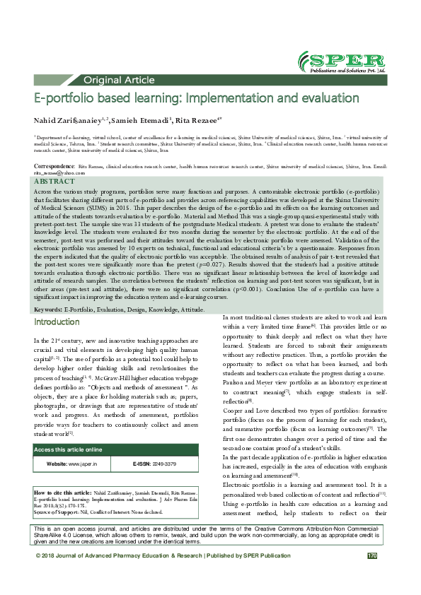 (PDF) e-portfolio-based-learning-implementation-and-evaluation.pdf