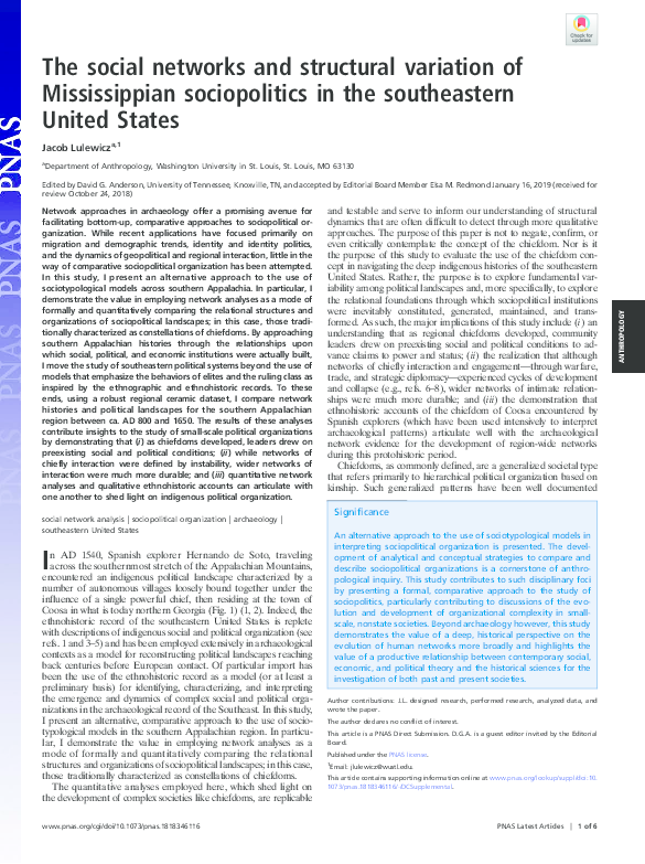 (PDF) [PNAS, 2019] The social networks and structural variation of ...
