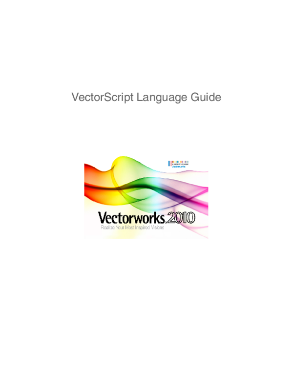 (PDF) VectorScript