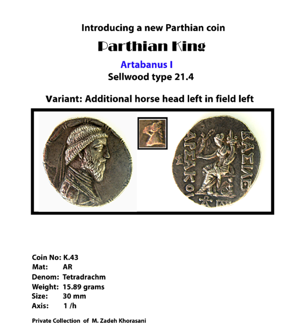 (PDF) Artabanus I Parthian King | Mojtaba Zadeh Khorasani - Academia.edu