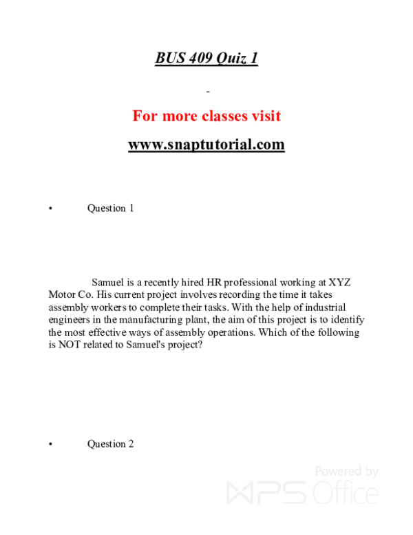 (PDF) BUS 409 Technology levels--snaptutorial.com | sholingarjosh38 sholingarjosh38 - Academia.edu