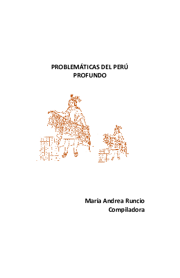 (PDF) RUNCIO PROBLEMÁTICAS DEL PERÚ PROFUNDO 2018.pdf